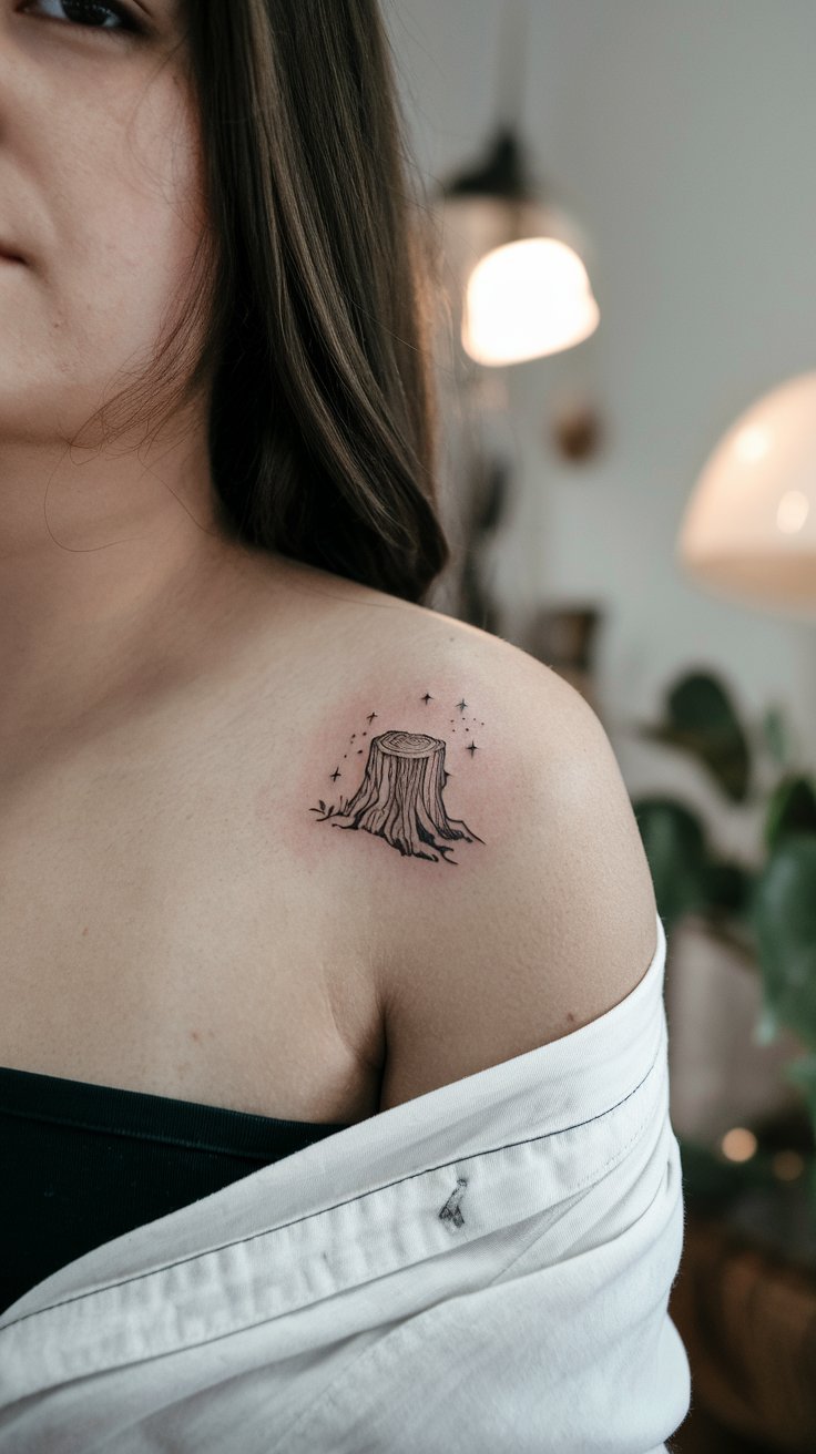10 Majestic Towering Redwood Tree Tattoo Ideas and Designs - Lovely Beauty